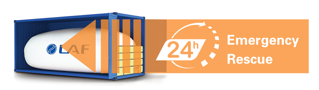 Every Flexitank, Every Careness - You can always trust LAF flexitanks